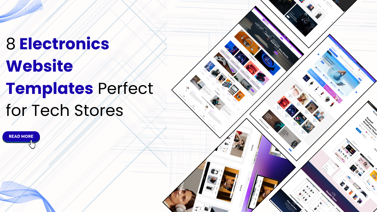 8 Electronics Website Templates Perfect for Tech Stores