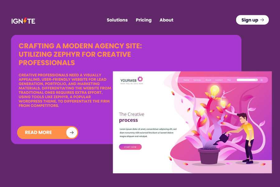 Crafting a Modern Agency Site: Utilizing Zephyr for Creative Professio ...