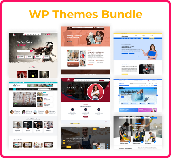 WP Theme Bundle | 30+ Premium WordPress Themes – ThemeIgnite