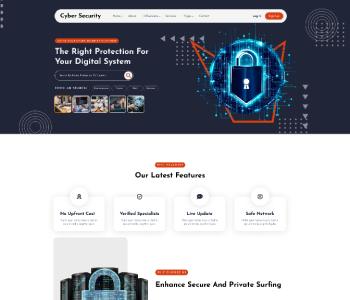 Prime Cyber Security WordPress Theme- For IT Solutions – ThemeIgnite